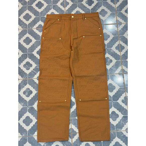 FTP | Pants | Very Rare Ftp Embossed Logo Work Pant | Poshmark